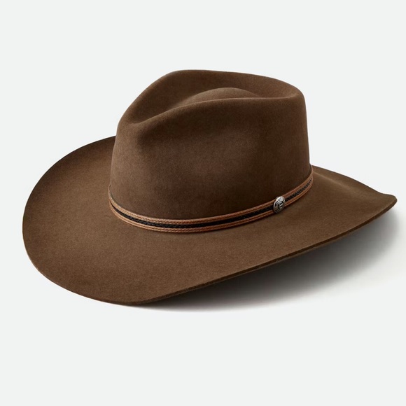 Stetson | Accessories | Stetson Rawlins Cowboy Hat Oak Brown 3 2 Brim M | Poshmark